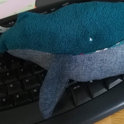 Denim Whale Instant Digital Printable Sewing Pattern With Step by Step ...
