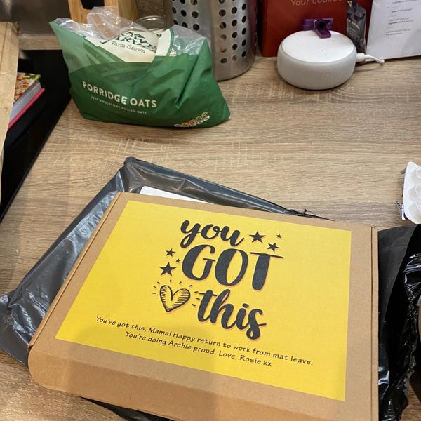 TEA Hug in a Box, Letterbox Gift, Cheer Up, Pick Me Up, Afternoon Tea ...