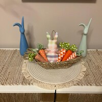 DIY Cone-shaped Easter Chicken in a Nest, Chicken Made of Fabric and ...