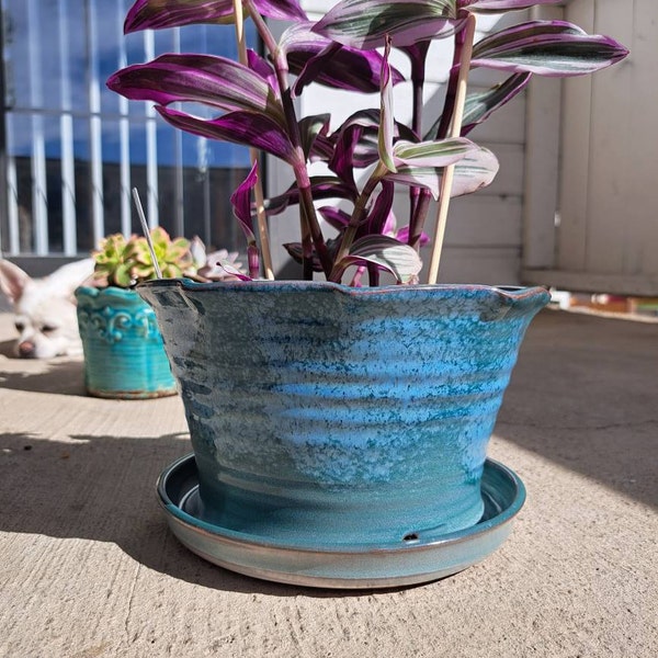 Extra Large Custom Planter, Custom Planter, Flower Pot Clay Planters ...