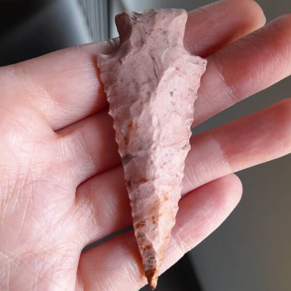 Large & Thin Authentic Scottsbluff Type I Projectile Point Ancient ...