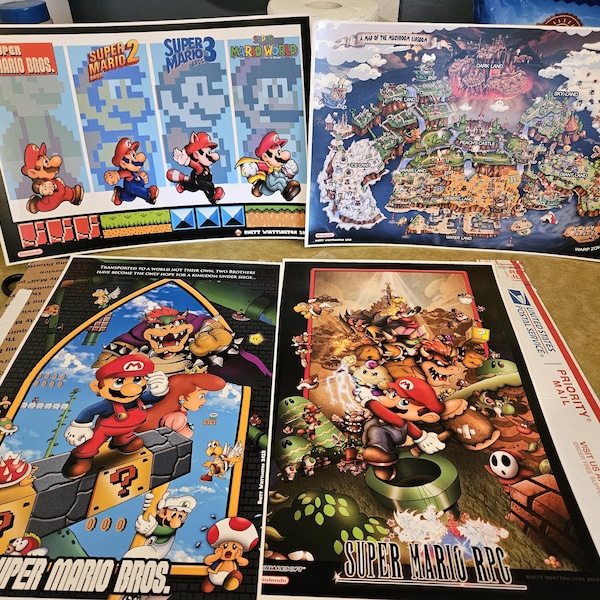 Super Mario RPG Poster - Etsy