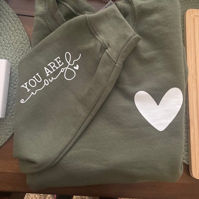 You Are Enough Sweatshirt, Quotes Sweater, Inspire Sweatshirt ...