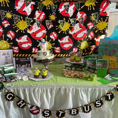 Ghostbusters Banner Instant Download , Ghostbusters Triangle Banner ...