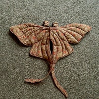 Luna Moth Fairy Quilted Wings - PDF Sewing Pattern,instant DOWNLOAD ...