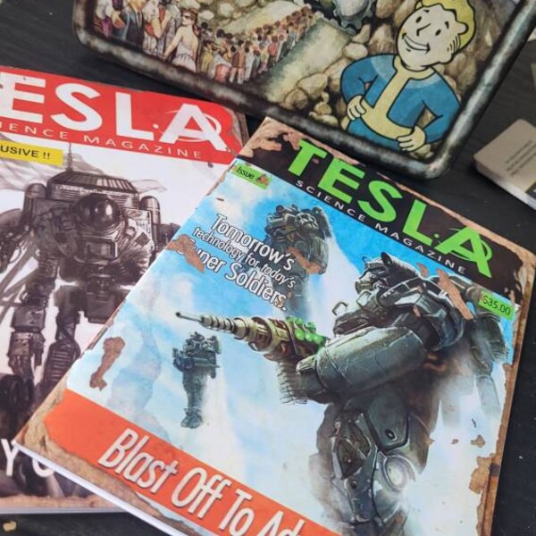 Fallout 4 Perk Magazine Notebook - Etsy