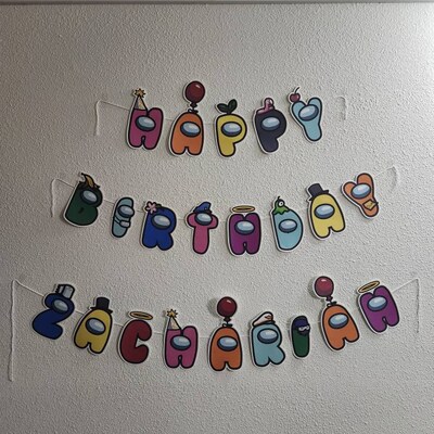 Among Us Banner - Etsy