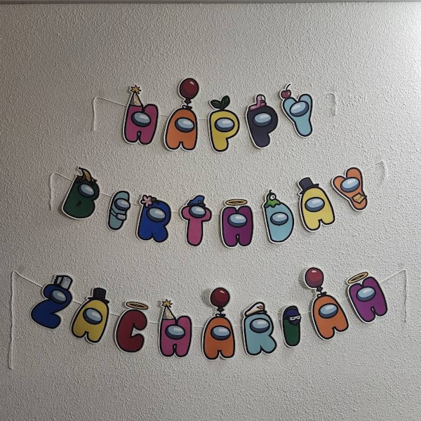 Among Us Banner - Etsy