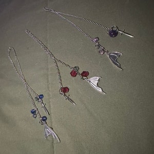 4th Wing Chain Bookmark - Etsy