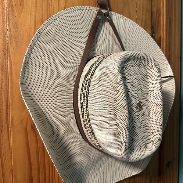 Brown Custom Cowboy Hat Band Men, Western Leather Hat Bands, - Etsy