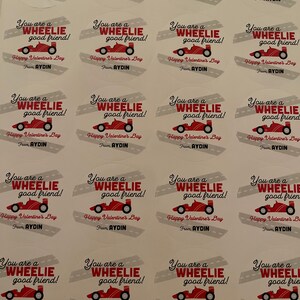 You're a Wheelie Good Friend Tagsprintable | Etsy