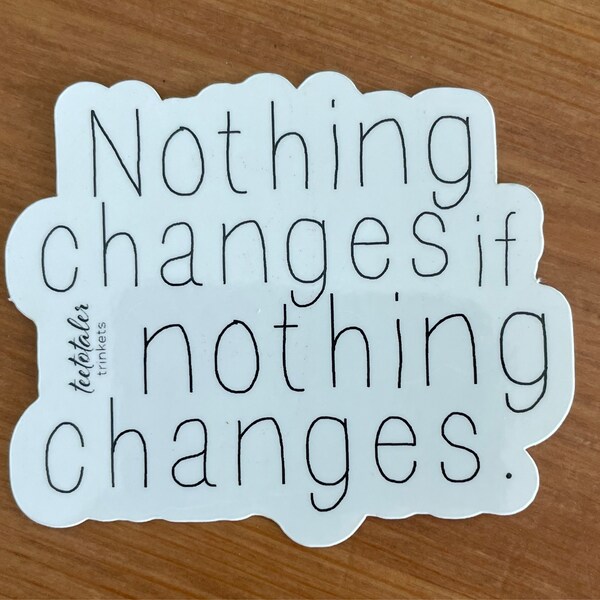 Pause, Pray, Proceed, Custom Vinyl Sticker, AA Stickers, Recovery ...