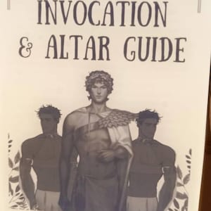 Greek God Apollo Altar, Prayer, Invocation, Altar Guide, Grimoire Pages ...