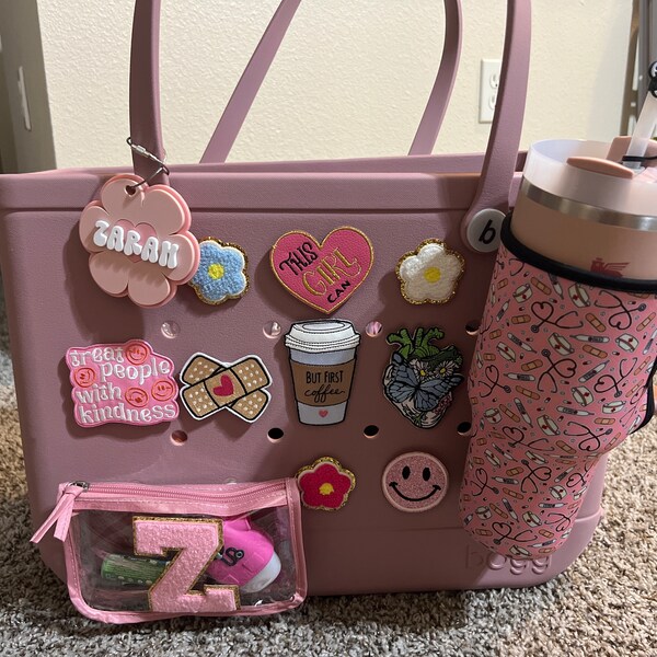 Daisy Custom Bag Tag | Bogg Bag Tag Charm| Acrylic Keychain| Groovy ...