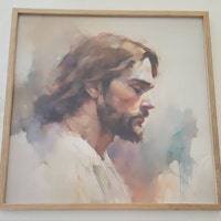 Jesus ART PRINT - in Humility Our Savior by Jay Bryant Ward | Jesus ...