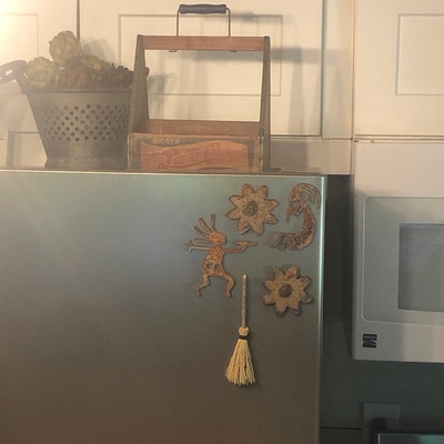 Antique Bread Metal Cabinet Chippy Off-white Vintage Kitchen Decor - Etsy