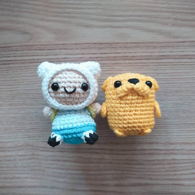3-in-1 Adventure Time Crochet Pattern Bundle Finn Jake BMO Amigurumi ...