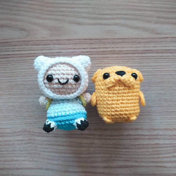 3-in-1 Adventure Time Crochet Pattern Bundle Finn Jake BMO Amigurumi ...