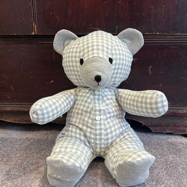 Memory Teddy Bear Keepsake Plush Sewing Pattern & VIDEO Tutorial ...