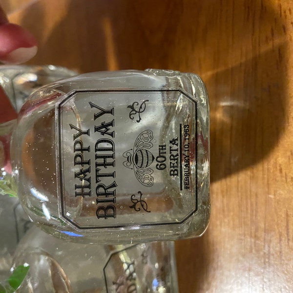 Mini Patron Label, Mini Patron, Tequila Custom Label, Mini Birthday ...