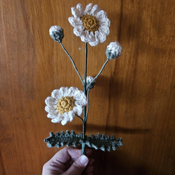 Amigurumi Daisy Flower Crochet Pattern, Daisy Flower Crochet Pattern ...