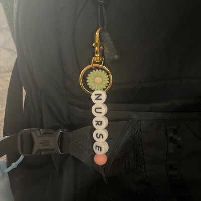 RN Keychain, Nurse Keychain, Keychain for Nurses, Nursing Keychain ...