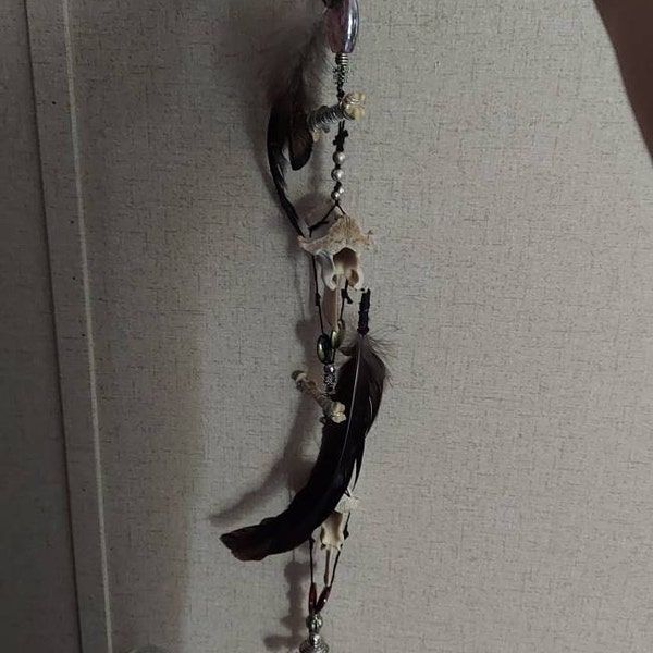 Bone Wind Chime/spooky Decor - Etsy