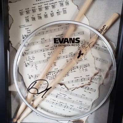 Barry Gibb & Robin Gibb Dual Signed Autographed Vintage BEE GEES First ...