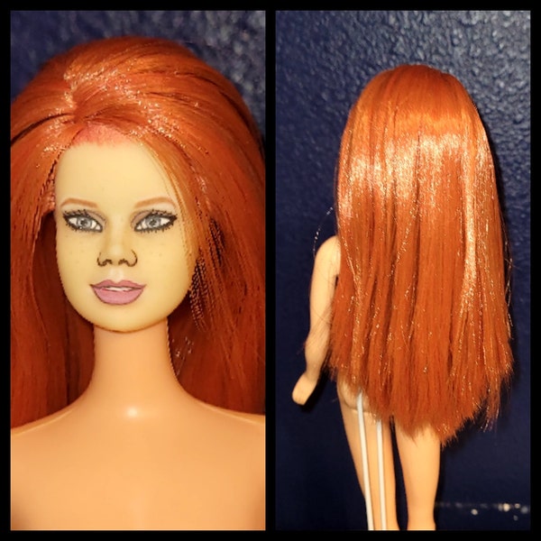 Repainted Glee Barbie FULL DOLL - Etsy