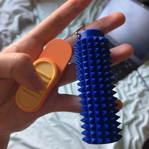 The Pill - Customizable Fidget Slider 3D Printed - Etsy