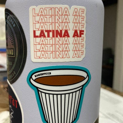 Cafecito 3-pack of Stickers: Miami Cuban Coffee Stickers - Etsy