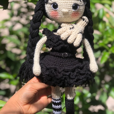 Wednesday Addams Party Dress Body Pattern Pdf TUTORİAL ENGLİSH & SPA ...