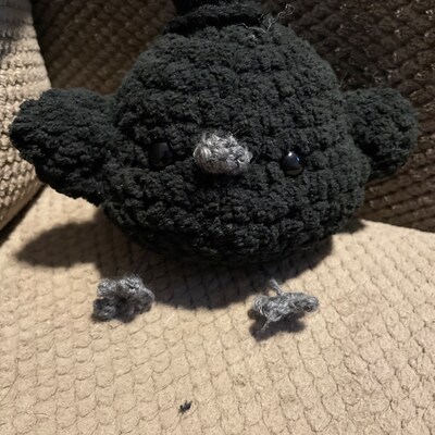 PDF PATTERN Six of Crows-inspired Crow Plush, Crochet Crow Amigurumi - Etsy