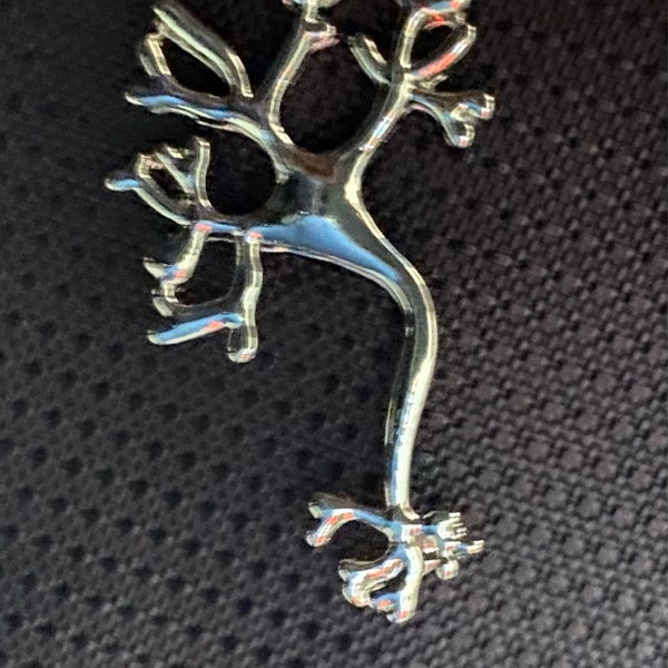 Motor Neuron Pin With Personalised Message - Etsy