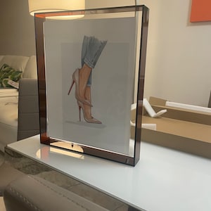 Brown Hair Girl Laminated Stickers for Tumblers, Laptop, Phone Cases ...