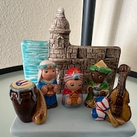 Maltese A Nativity Scene Handmade in Clay 1 Block 3.8x2.2x2.9 High ...