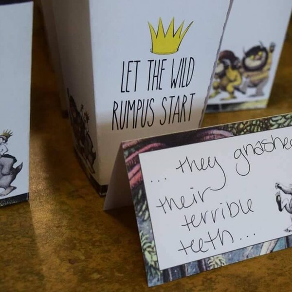 Where the Wild Things Are Party Decoration Pack Kit, Happy Birthday ...