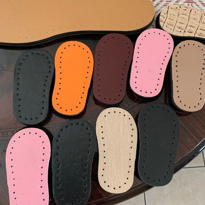 Rubber Soles DIY Slippers, Soles With Holes for DIY Shoes, Crochet ...