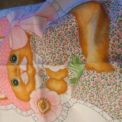 Timeless Treasures Blooming Forest Fabric Panel, Cotton, 23 X 44 ...