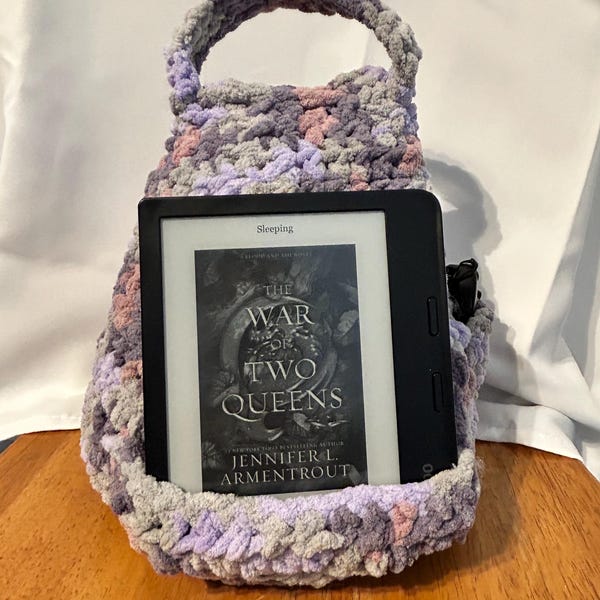 Kindle Flower Pouch Crochet Pattern Pdf File Bookish Book Gifts Booktok ...