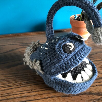 CROCHET PATTERN Angus the Anglerfish Crochet Amigurumi Stuffed Fish ...