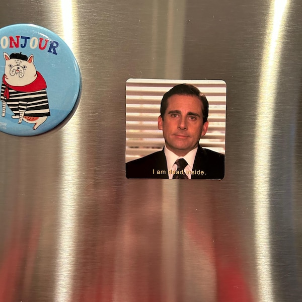 The Office Magnet W/ White Border | Would an Idiot Do That? | Dwight ...