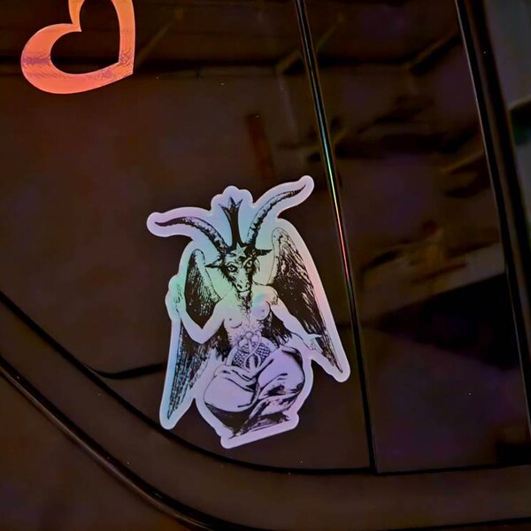 Queer Witchcraft Sticker Rainbow Triple Moon Goddess Gay Witch Vinyl ...