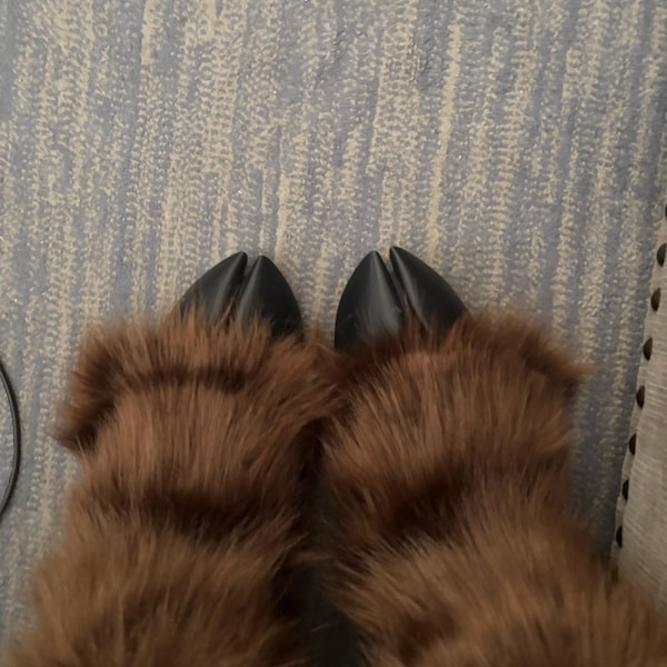 Shoe Hoof for Cosplay/fursuits With Your Pick of Hoof Cover Color. - Etsy