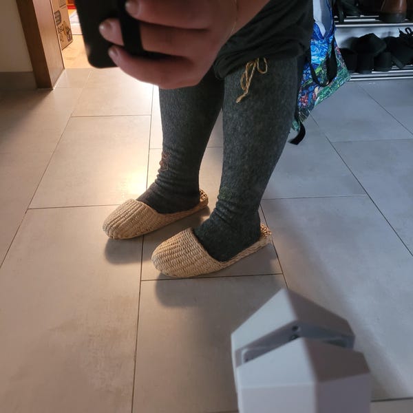 Comfy Handmade Straw Sandals Unique House Shoes for Spa, Sauna, Bed ...