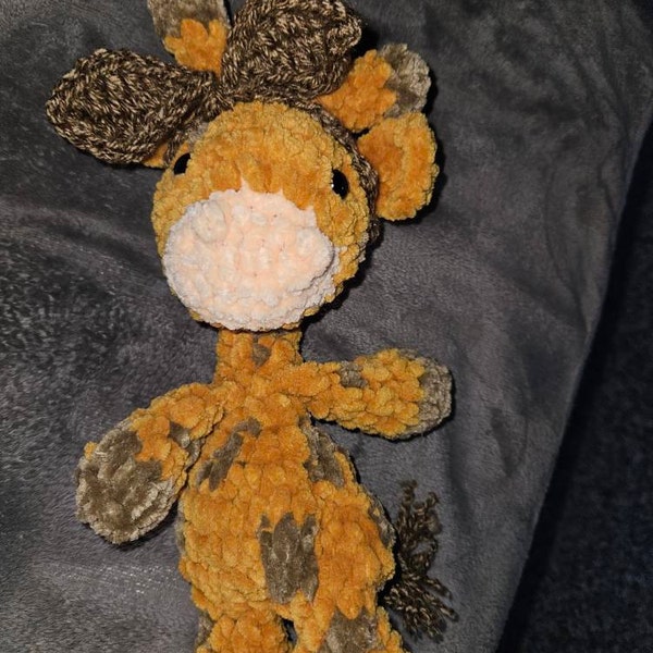 Gentry the Baby Giraffe Crochet Pattern | No Sew Low Sew Crochet ...