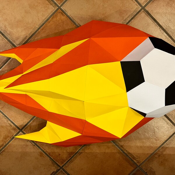 Sport Ball Pack 3D Papercraft | DIY Paper Sculpture | Paper Model ...