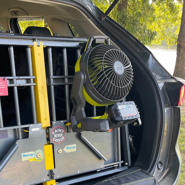 Ryobi Whisper Fan Holder for Variocage | Mimsafe Crate Fan Mount | No ...