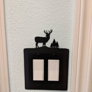 Moose Wildlife Light Switch Double Plate Cover - Etsy