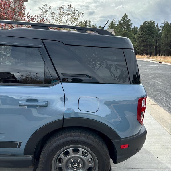 Fits 2010-2024 Toyota 4runner Rear Side Windows Topography Topo ...